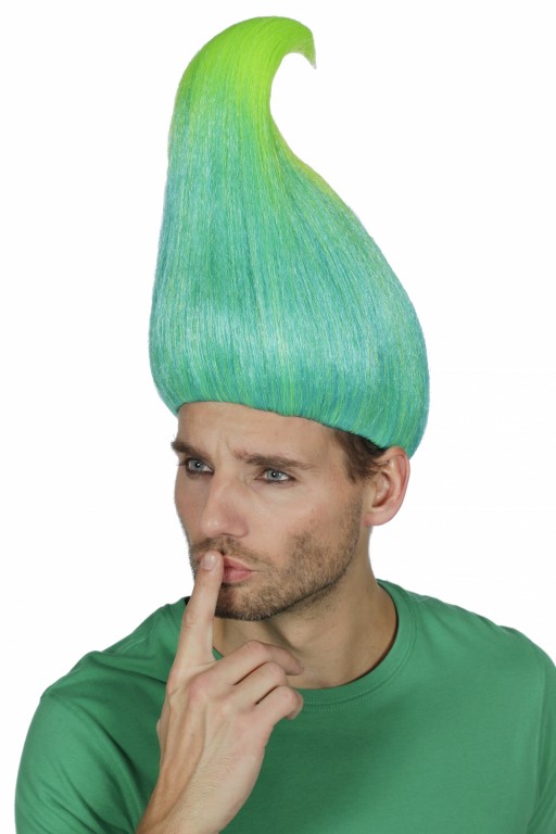 Koop pruik trol groen | Robbies Feestkleding