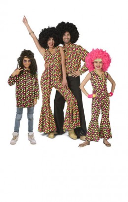 Koop flower power Jumpsuit Flowers | Robbies Feestkleding